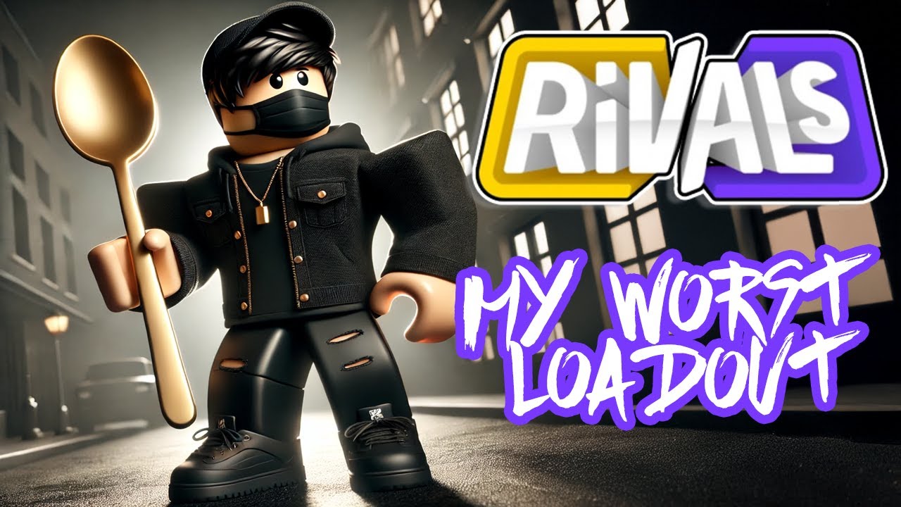 OMG! Roblox rivals but I used MY WORST LOADOUT - YouTube