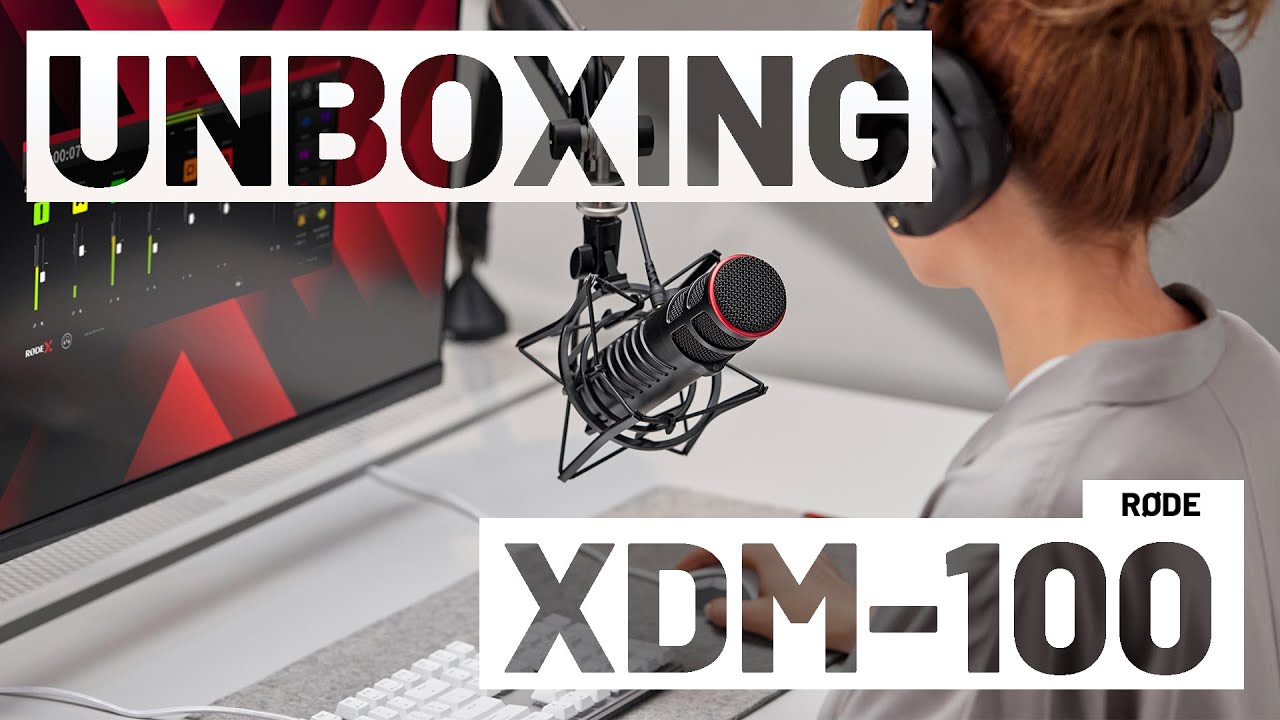[UNBOXING] RØDE XDM-100 - YouTube