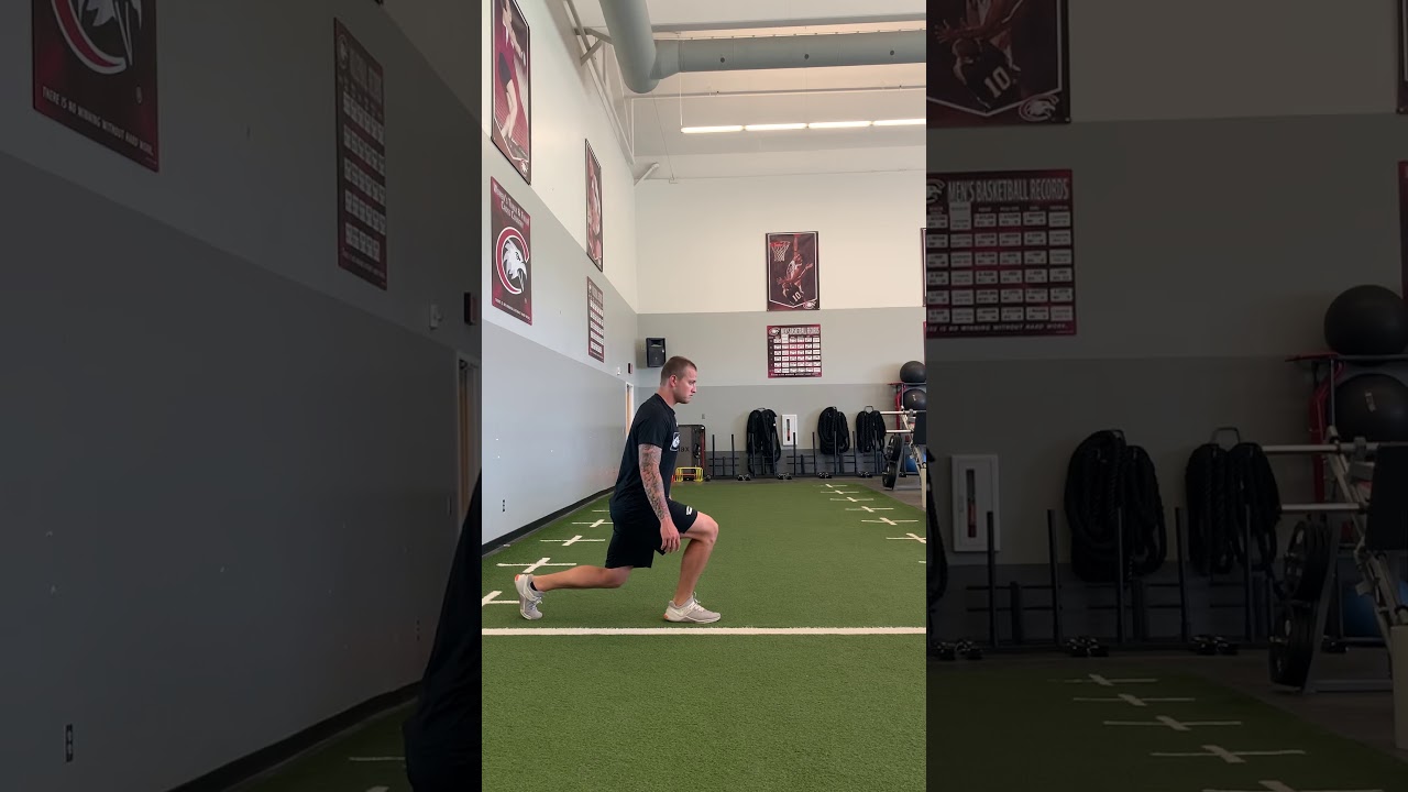 BW Split Squat Iso hold - YouTube