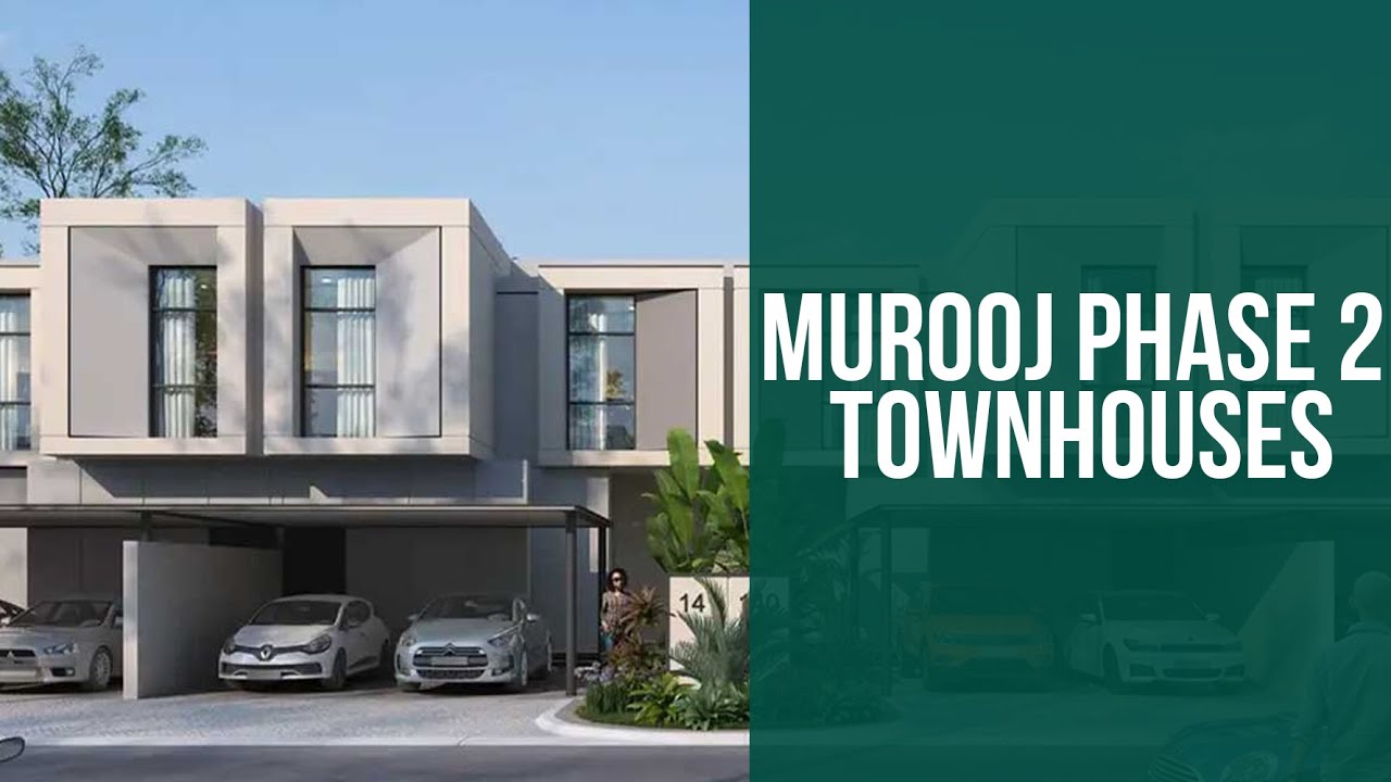 Murooj Phase 2 Townhouses at Al Furjan Dubai - YouTube