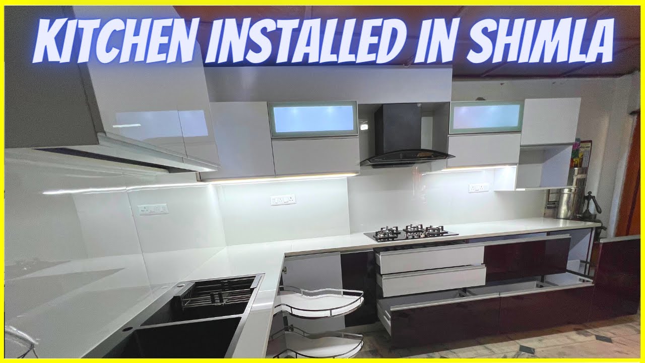 Acrylic Kitchen installed in Shimla I Best Modular Kitchen fittings ...