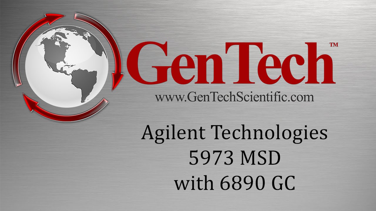 Agilent Technologies 5973 MSD with 6890 Plus GC - GenTech Scientific ...