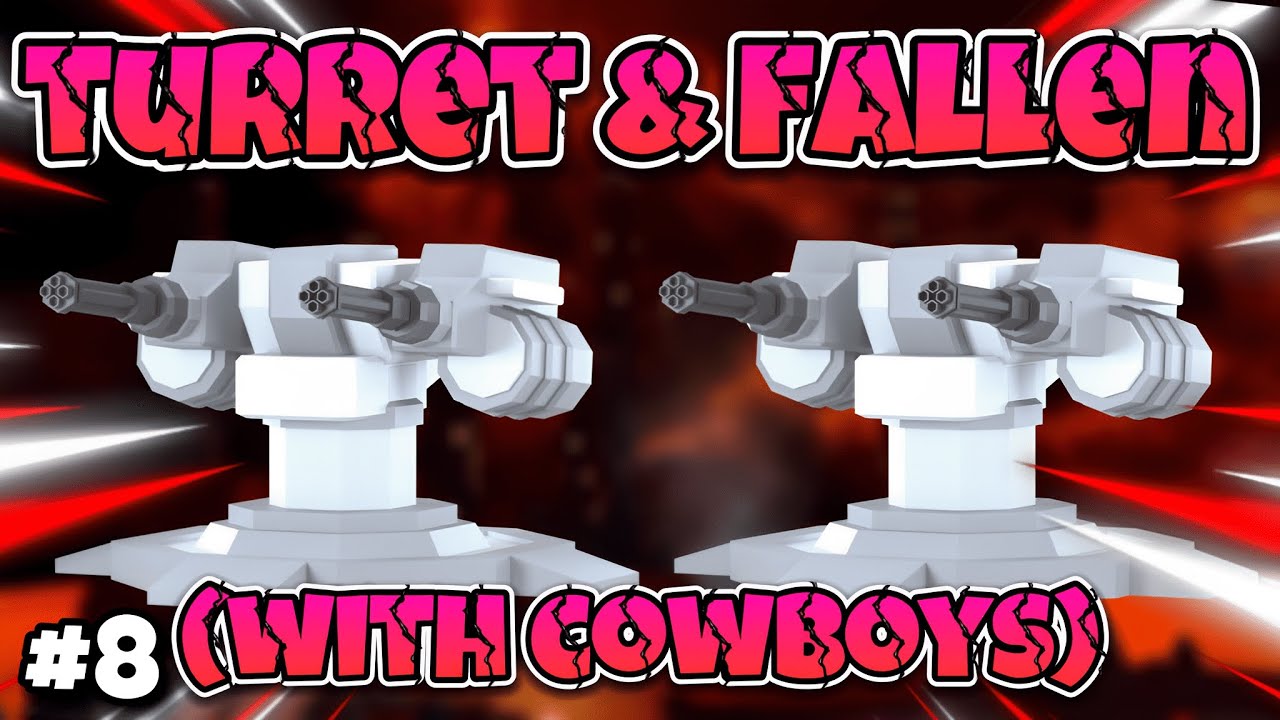 Fallen Mode With Cowboys & Turrets And With Support🌋| Roblox TDS - YouTube