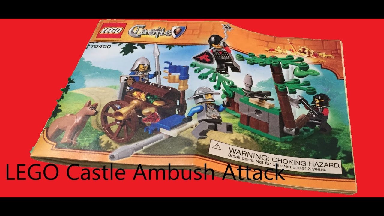 Lego Castle Stop Motion Build and Battle - YouTube