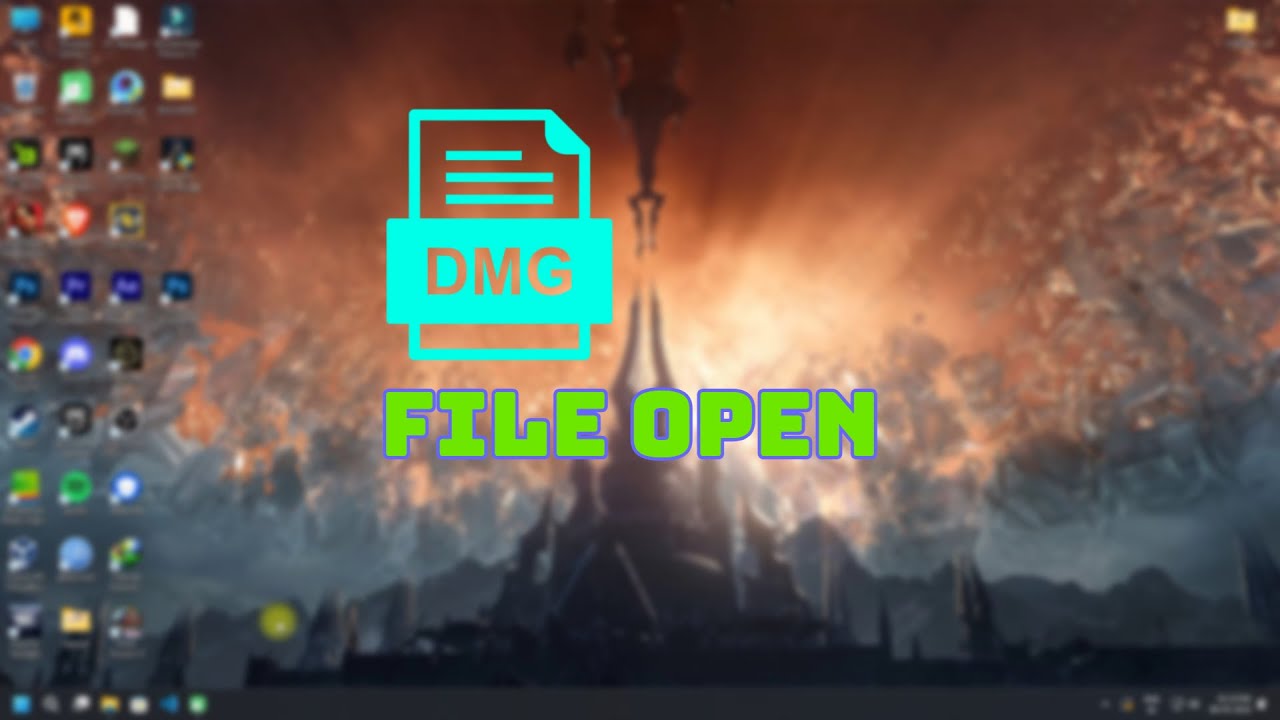 How To Open DMG File - YouTube