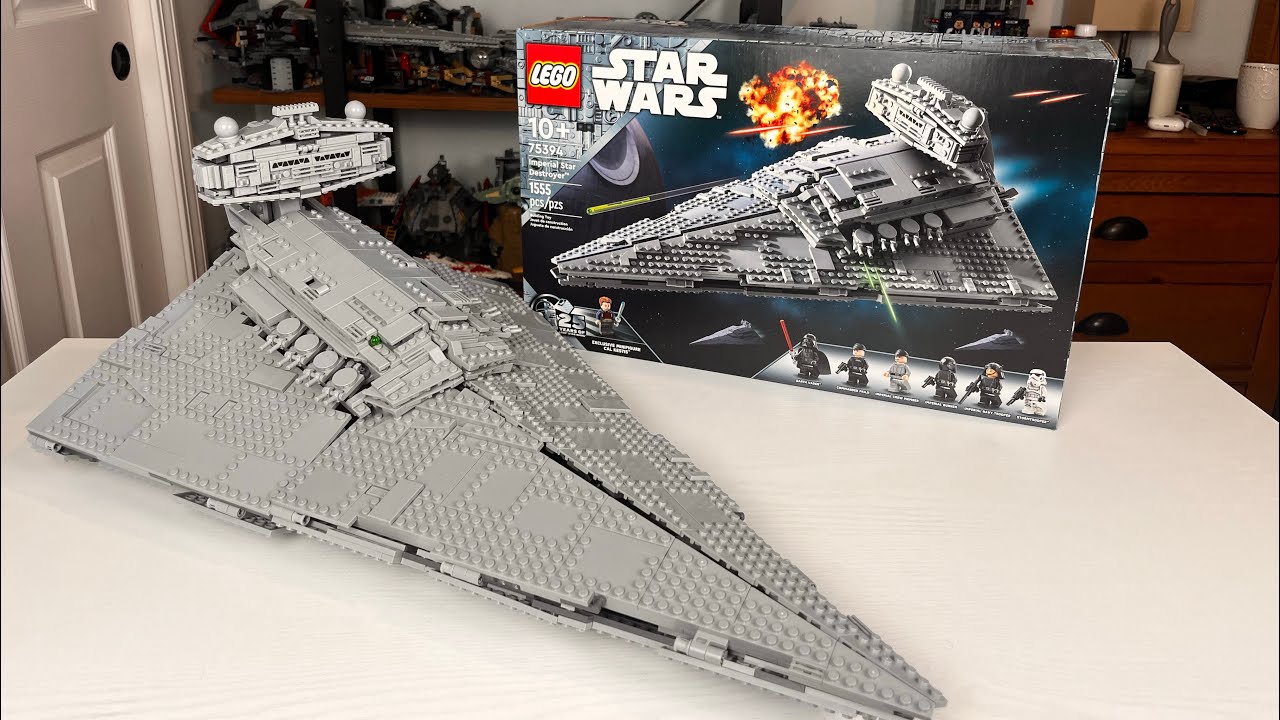 COMBINING 2 LEGO STAR WARS 2024 STAR DESTROYERS FINAL BUILD (TUTORIAL ...