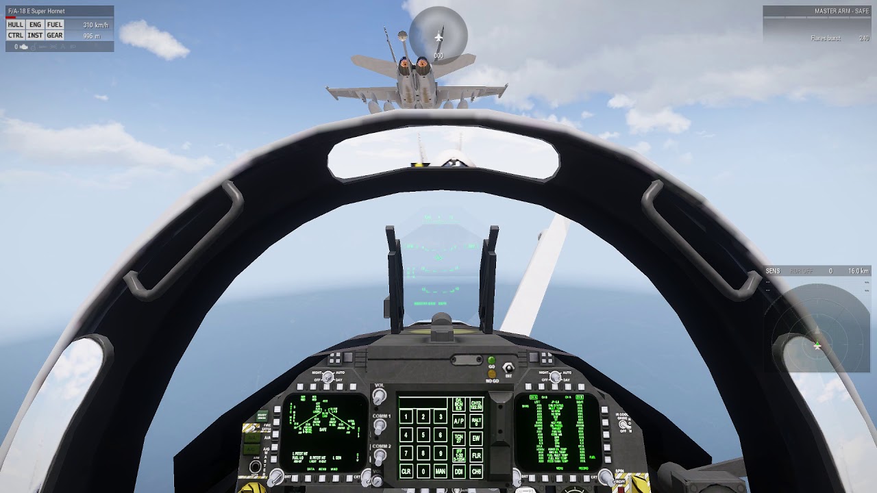 F/A-18E/F in arma3: buddy pod refueling resurrected - YouTube