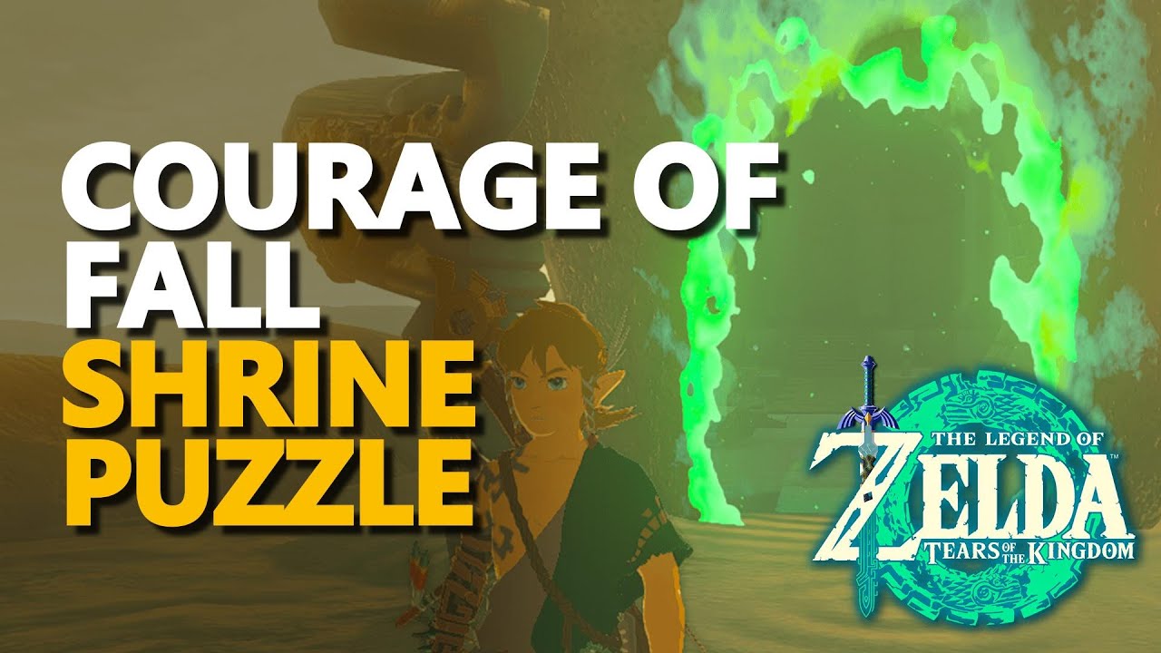Courage of Fall Zelda Tears of the Kingdom - YouTube
