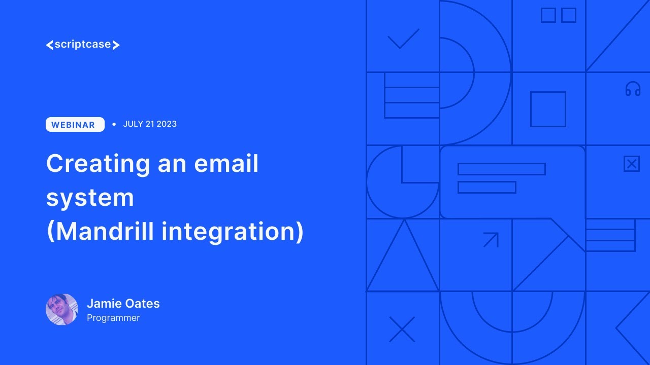 WEBINAR - Creating an email system (Mandrill integration) 1/2 {Programming} - YouTube