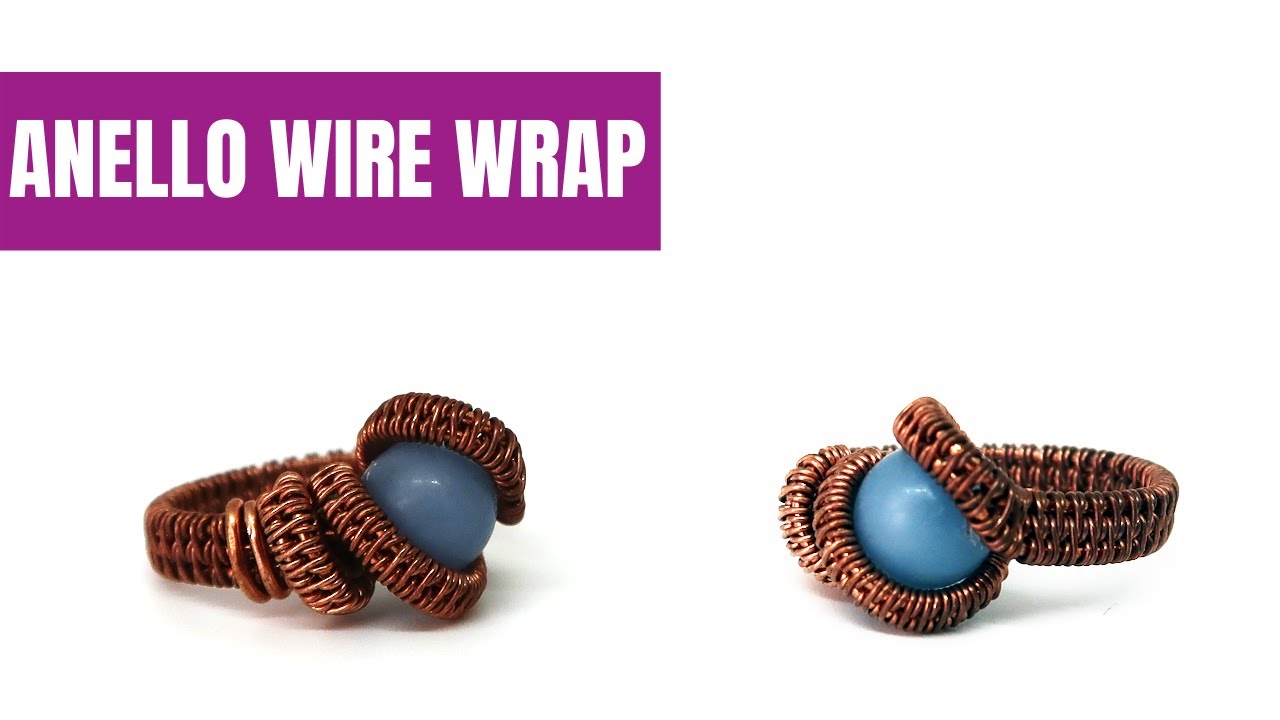 Anello wire con pietra tutorial - YouTube