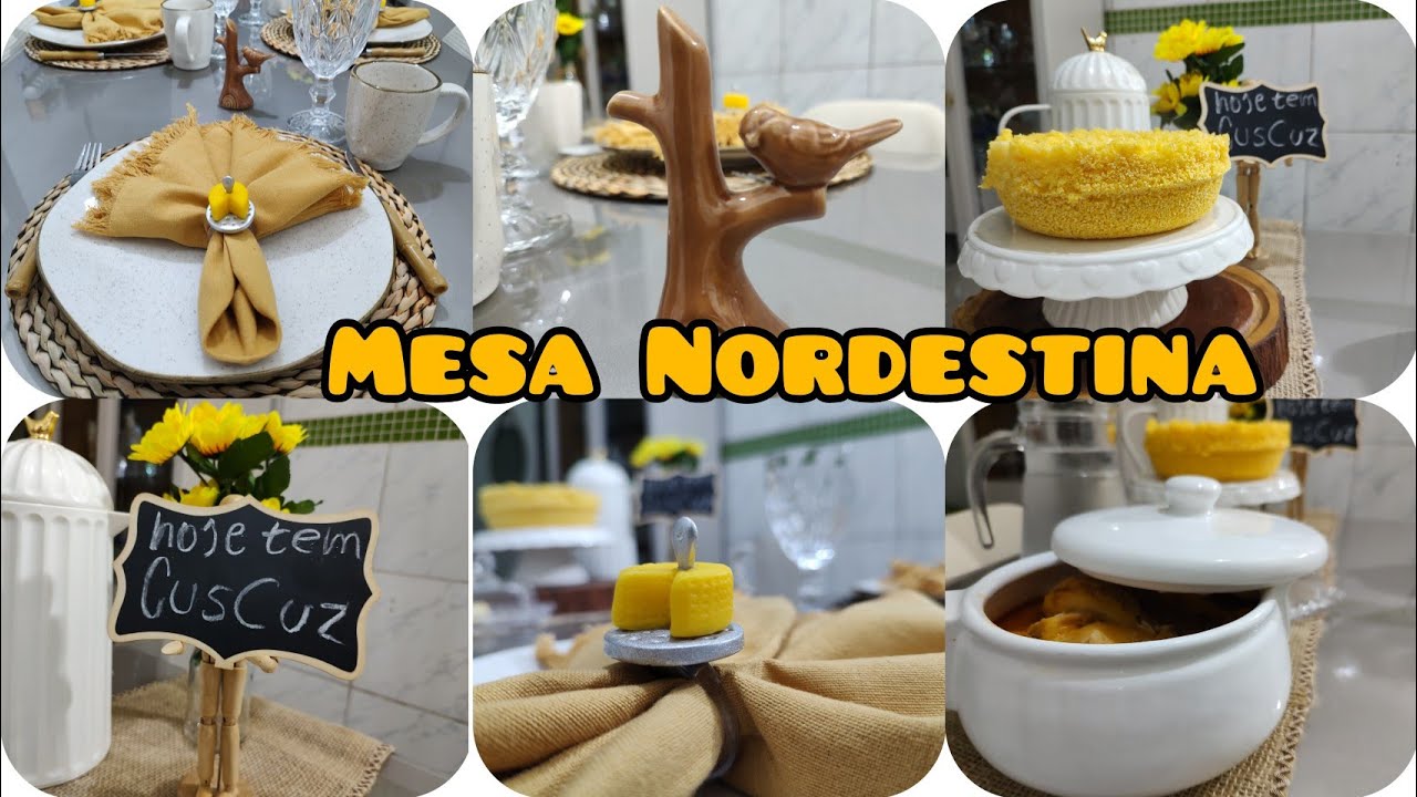 MESA POSTA RUSTICA NORDESTINA PARA O JANTAR!🌻 - YouTube