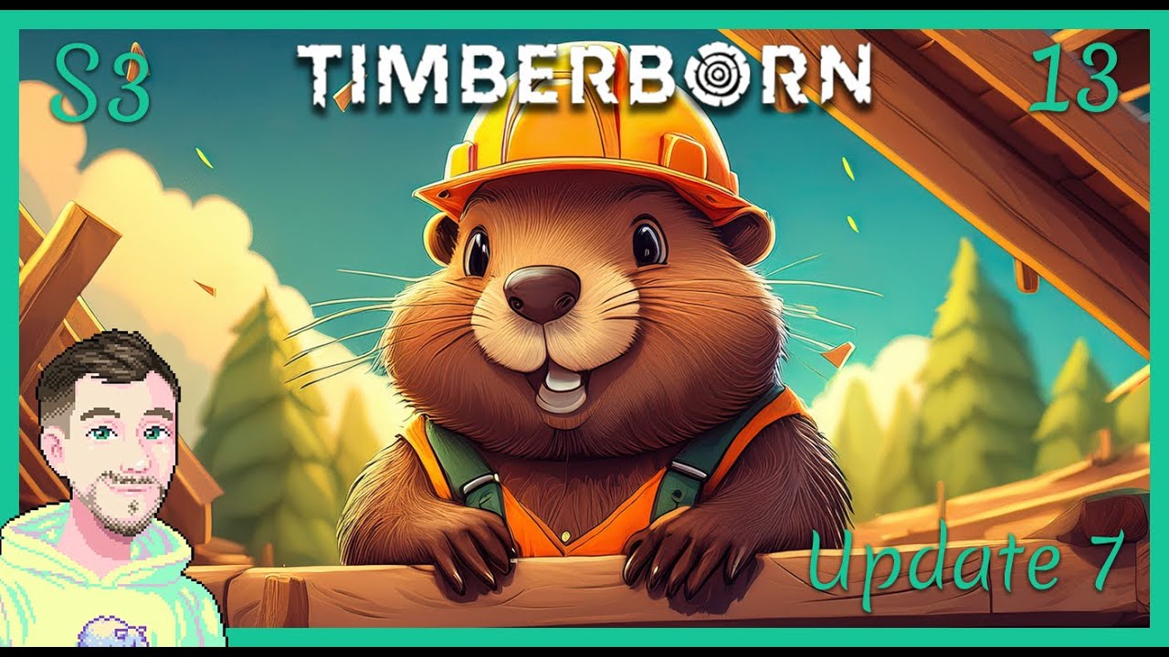 Building our First Overhang in Timberborn Update7 Experimental | S3 ...