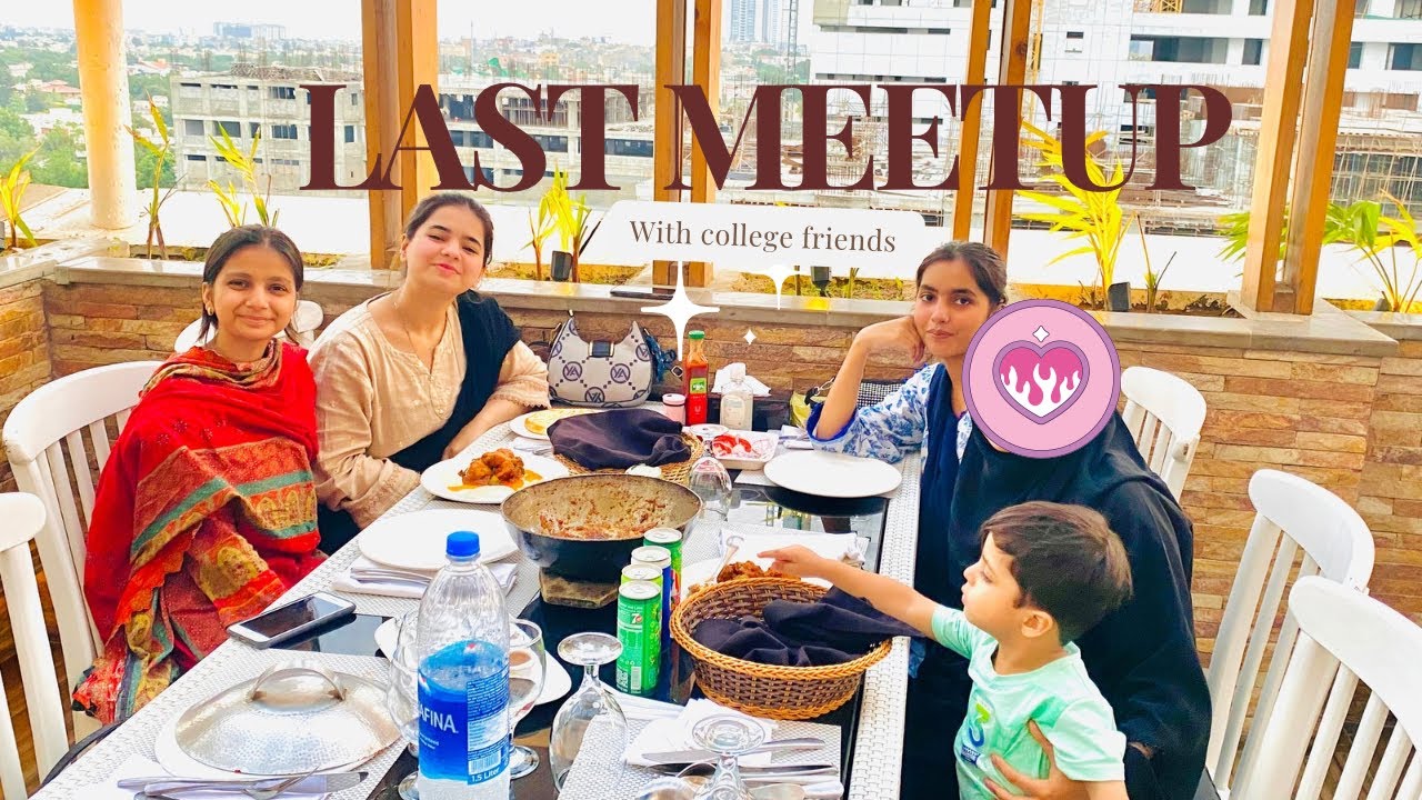 LAST MEETUP WITH MY COLLEGE FRIENDS 😕 ️ || BEST FRIENDS VLOG || ALISHBA ...