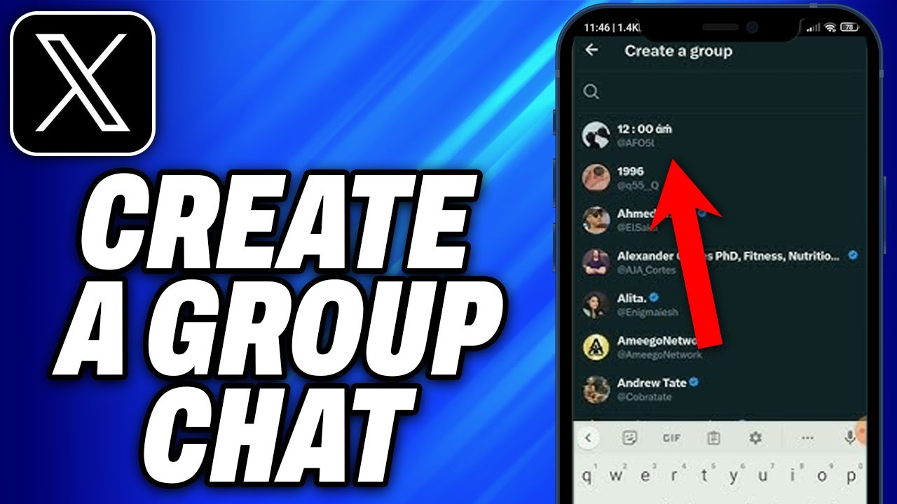 How To Create a Group Chat on X Twitter - Easy Fix - YouTube