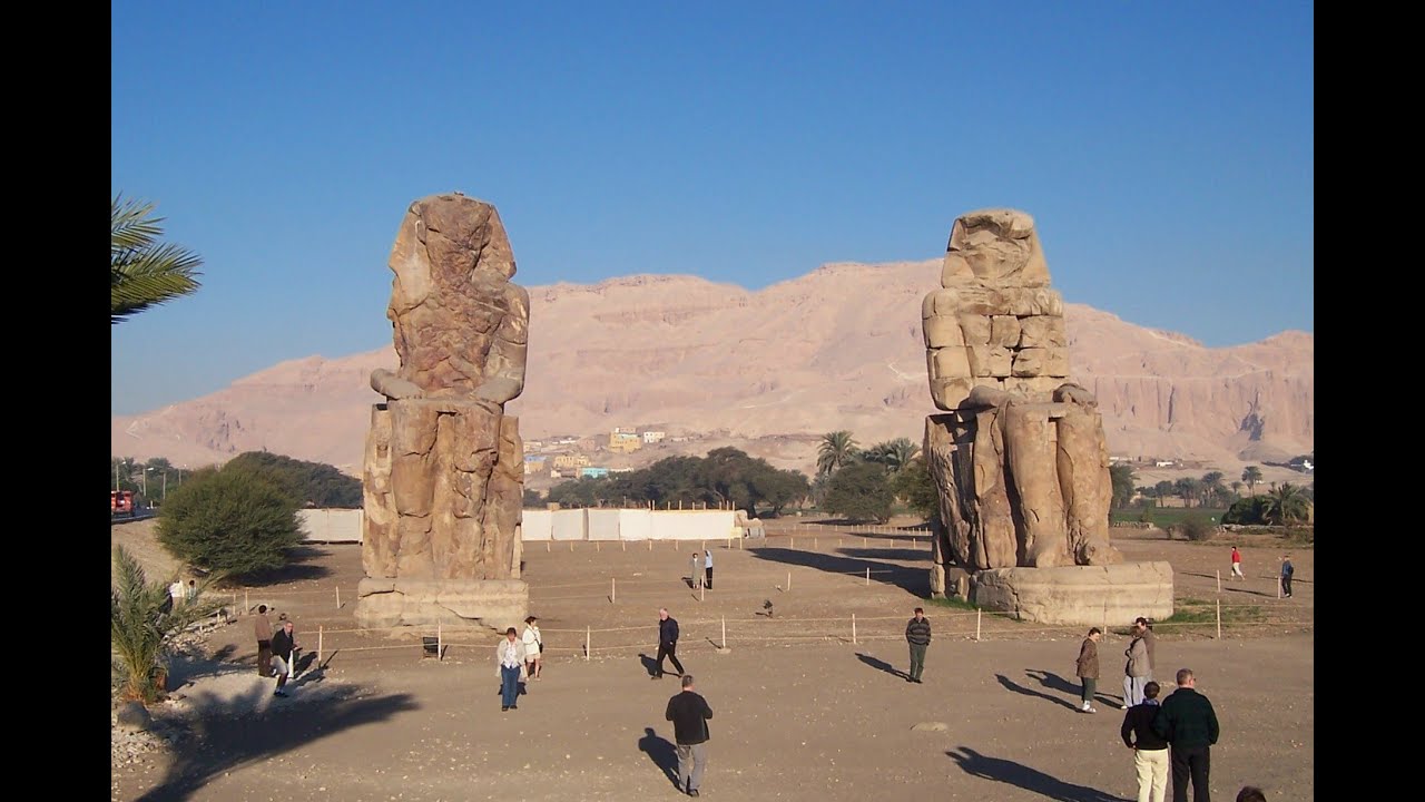 Massive Stone Sculptures In Egypt - YouTube