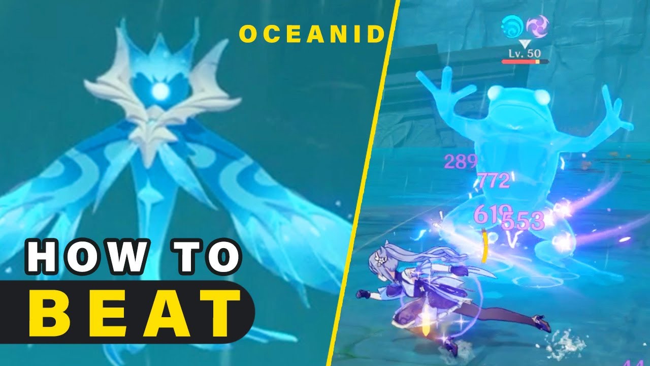 How to Beat OCEANID Elite Boss | Tutorial Genshin Impact - YouTube