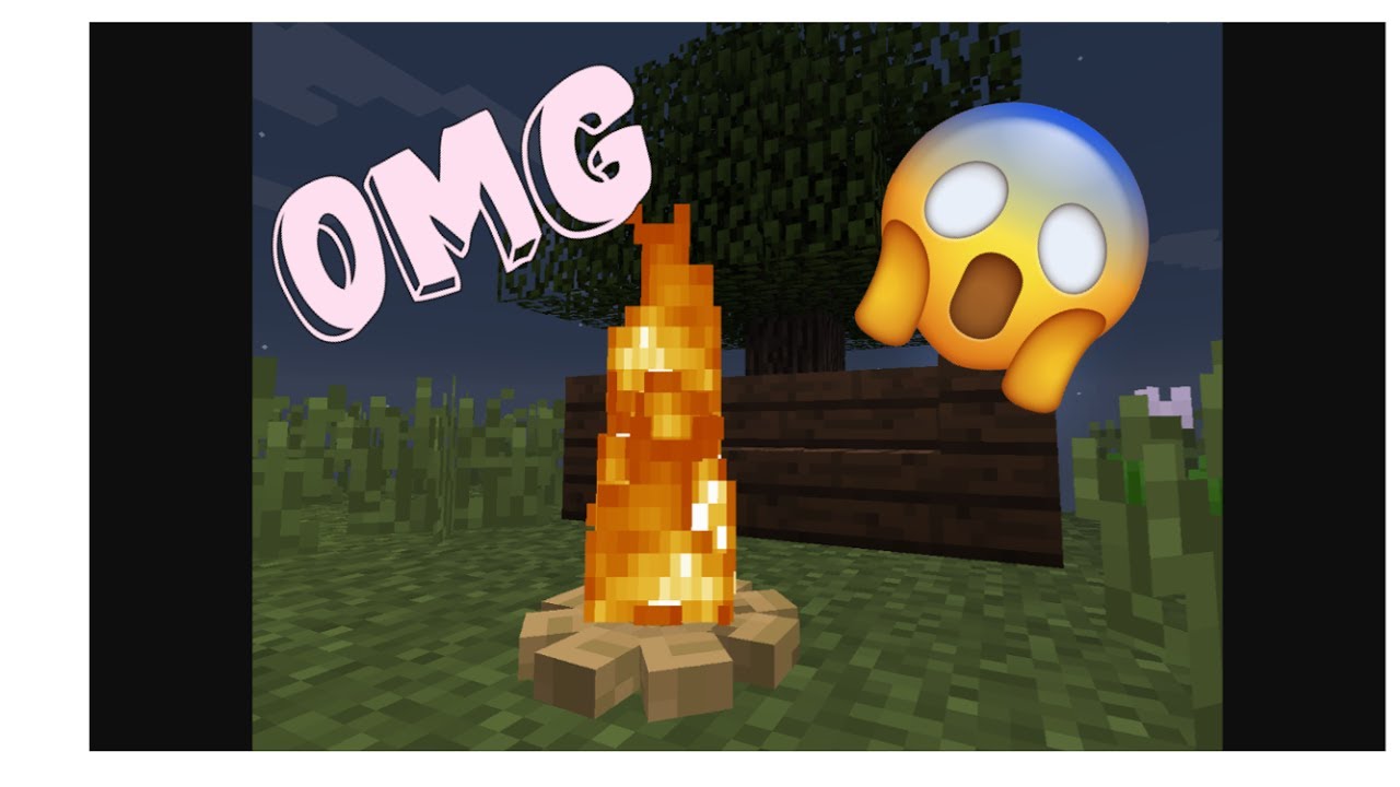 Comment faire un feu de camp de PRO!!! l Minecraft - YouTube