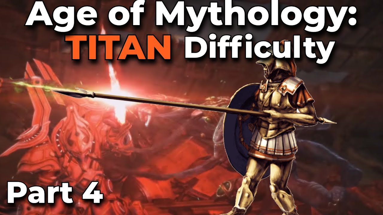 Age of Mythology: Titan Difficulty - Greek Campaign Part 4 - YouTube
