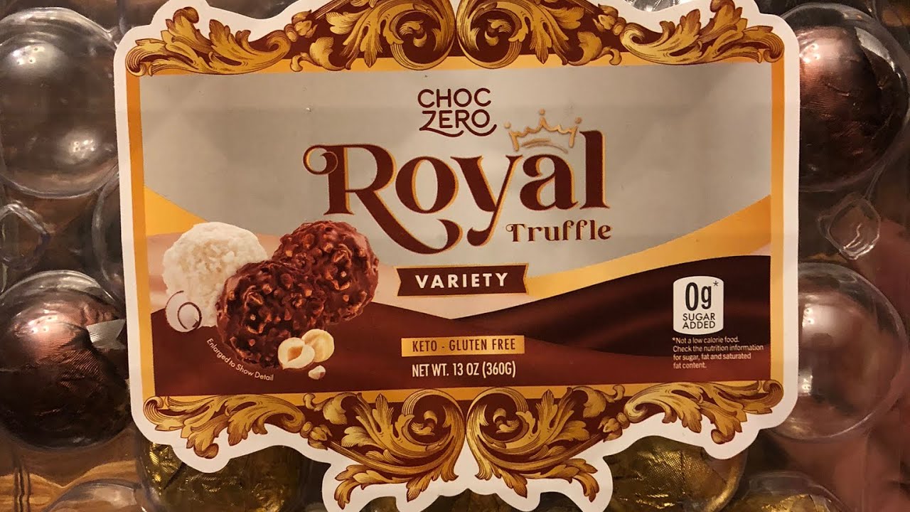 Choc Zero Royal truffle review - YouTube