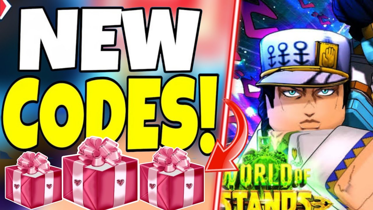 🥥 New Update 🥥 ROBLOX WORLD OF STANDS CODES - WORLD OF STANDS CODES ...