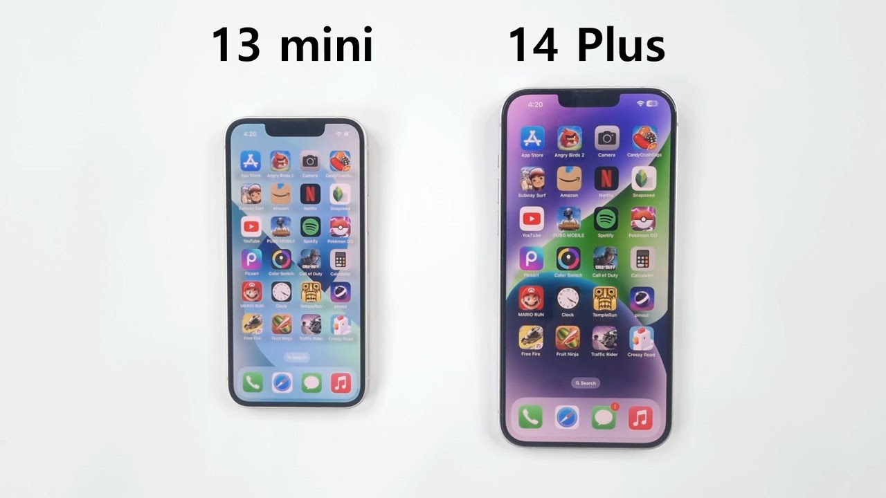iPhone 13 mini vs iPhone 14 Plus - SPEED TEST - YouTube