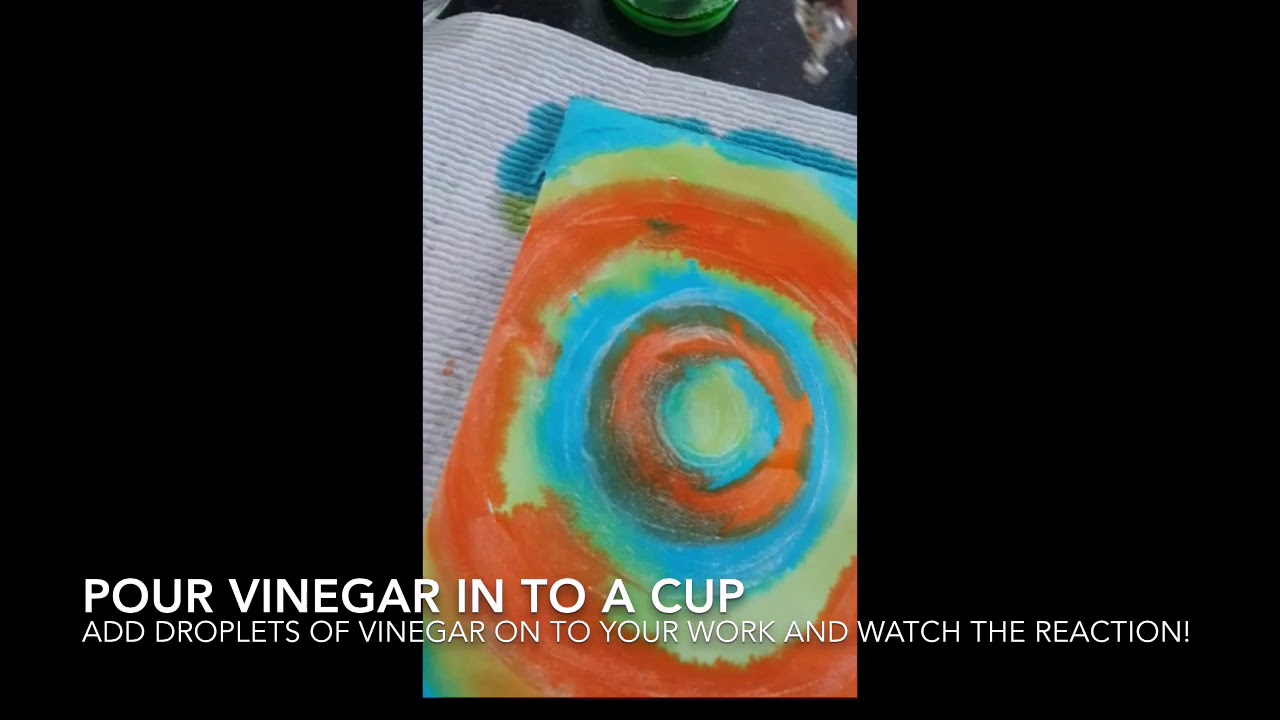 Year 3: Abstract Chemical Reaction Art - YouTube