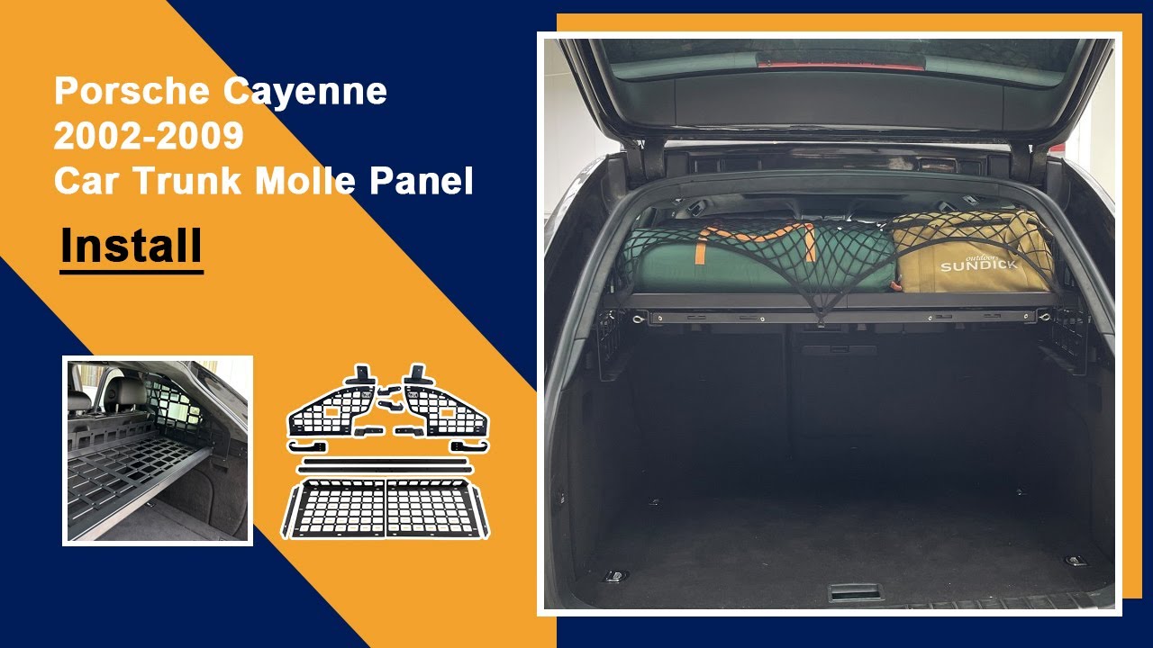 Installation video - Molle Storage Panel for Porsche Cayenne 2002-2009 ...