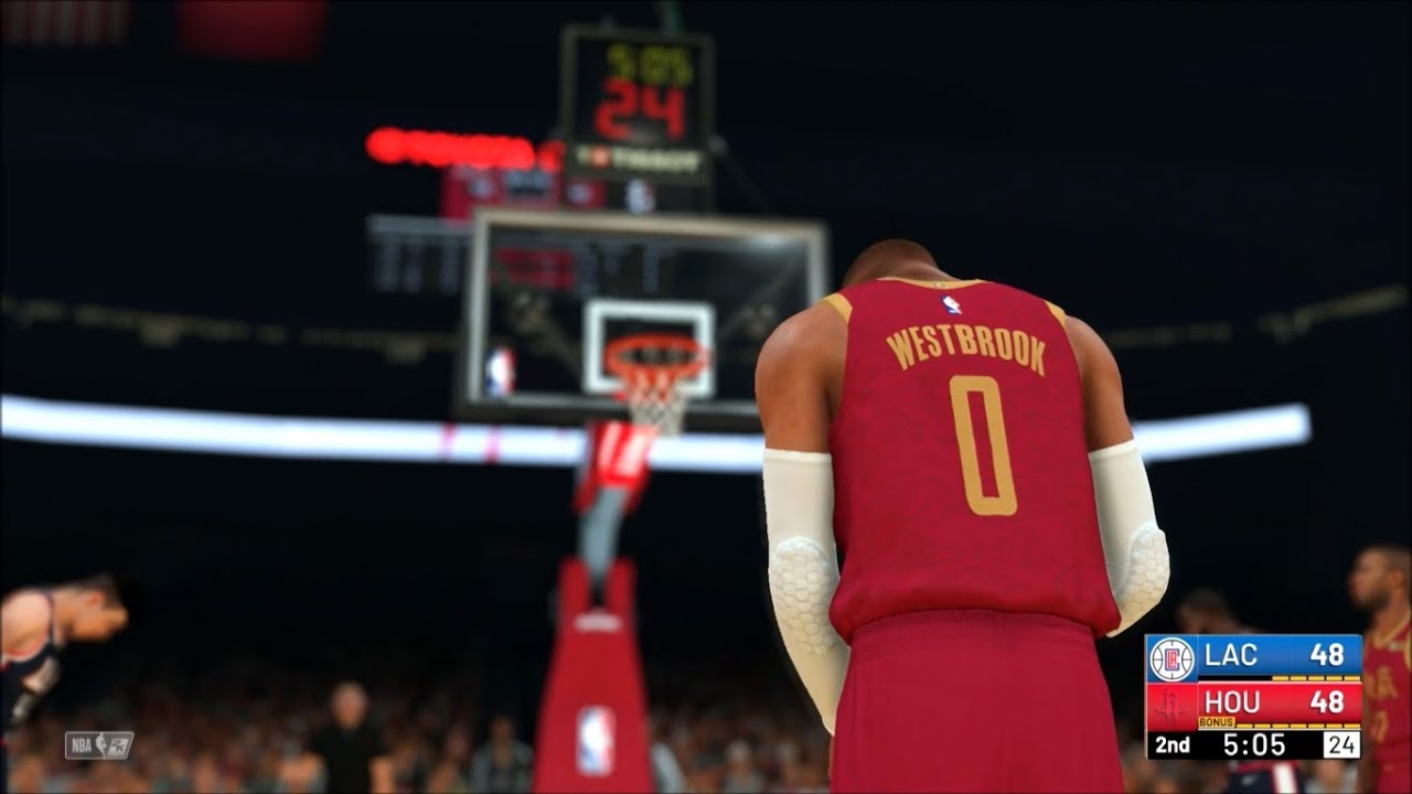 NBA 2K19 - Houston Rockets vs. Los Angeles Clippers (2020 Roster ...