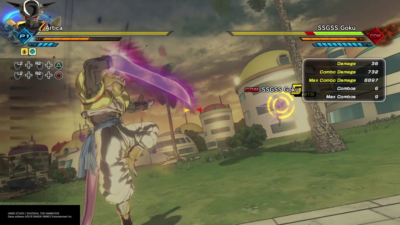 DBXV2 Skill Test: DIVINE LASSO as a FRIEZA CAC - YouTube