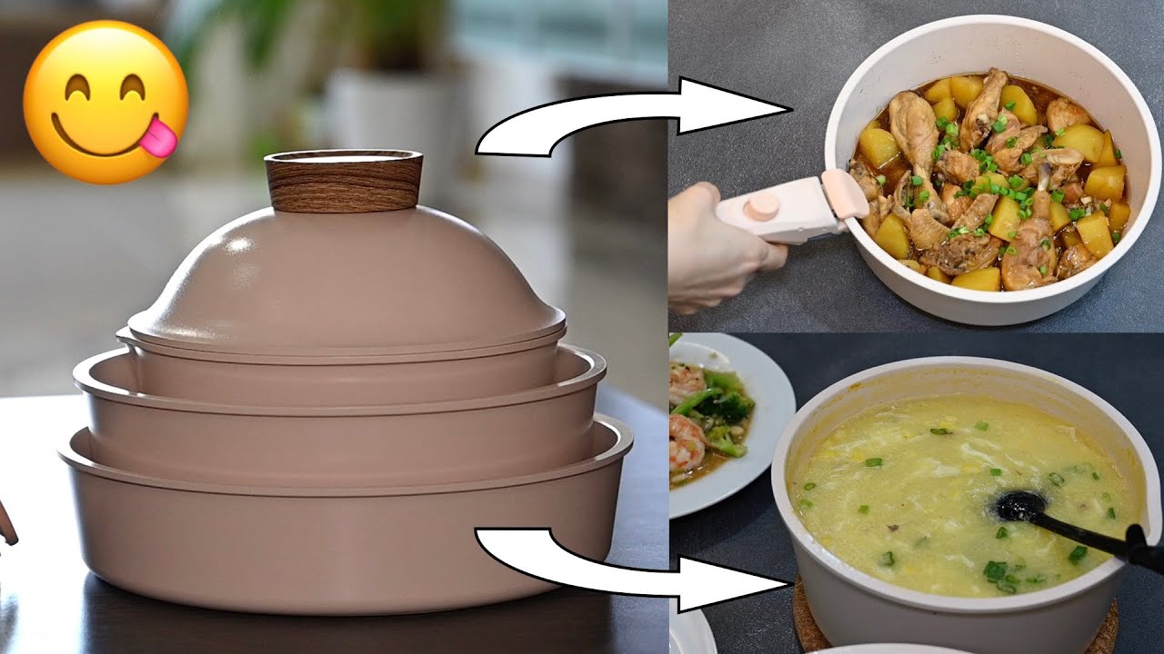 My Best Pots Purchase Ever - Korean Sodam Cookware Set, Unboxing ...
