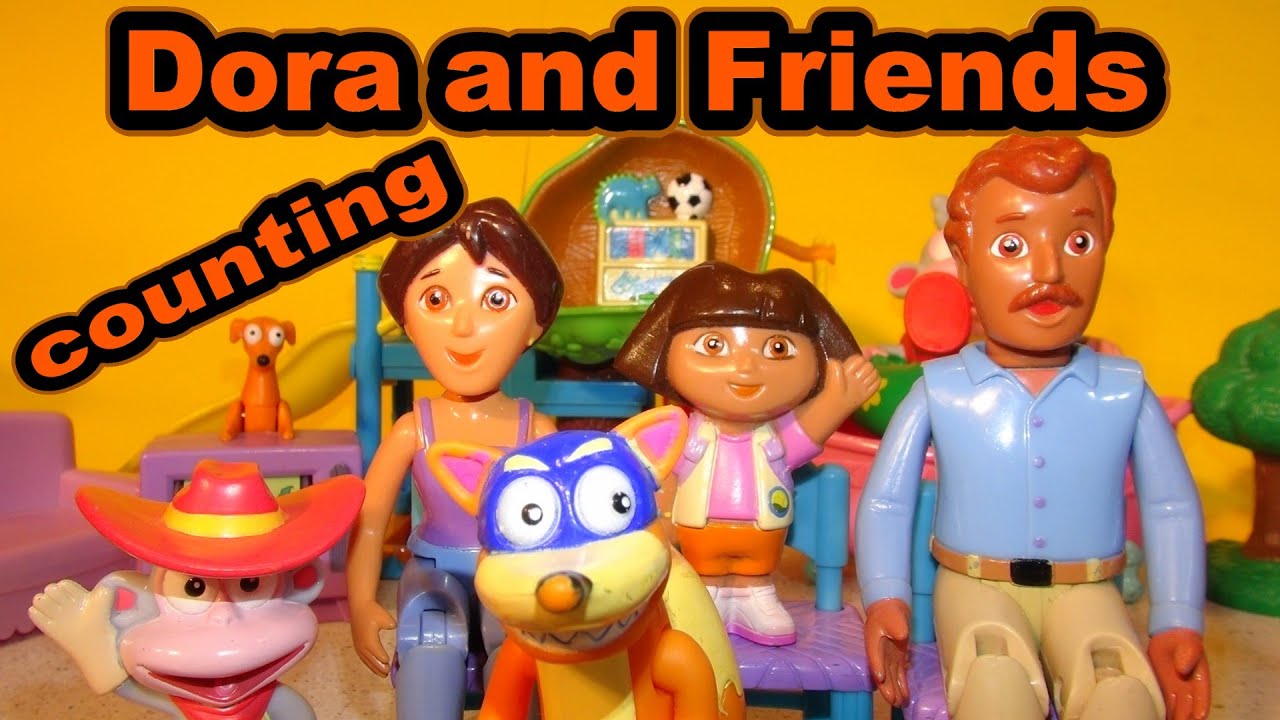 Dora The Explorer with Swiper NO Swiping..Counting Characters - YouTube