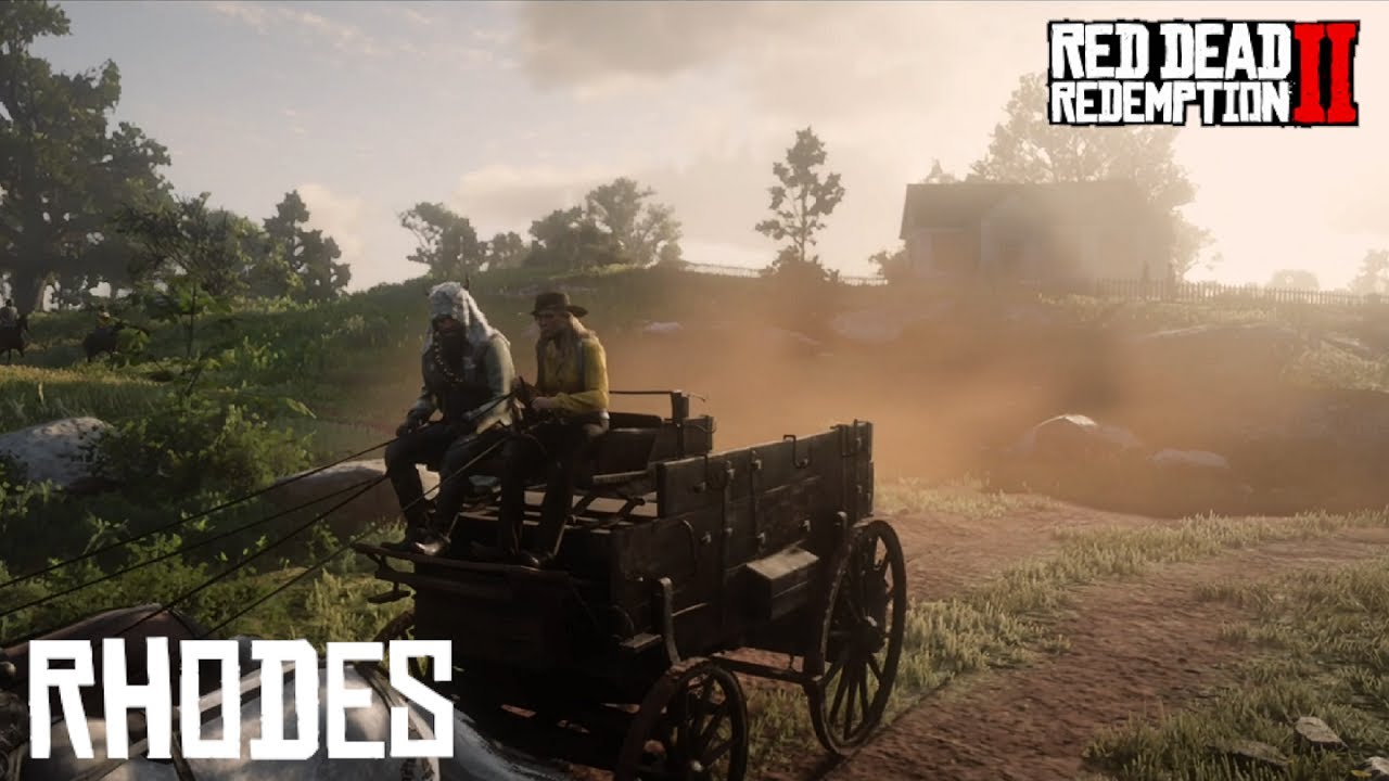 Red Dead Redemption 2 - Visiting Rhodes! - YouTube