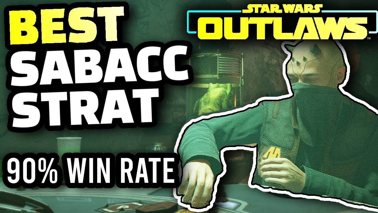 Star Wars Outlaws - BEST Way to WIN Sabacc - YouTube