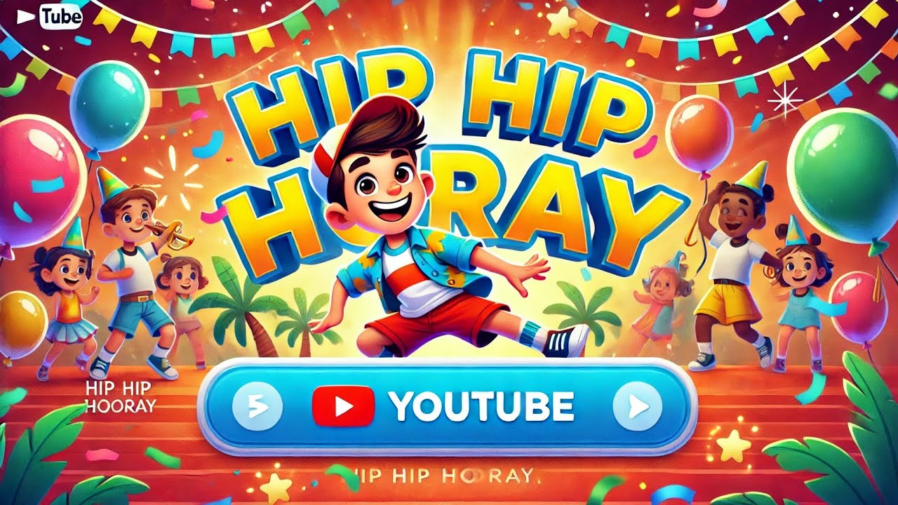 🎶 Hip Hip Hooray! | Fun Kids Dance Song | Learn & Move with Play with ...