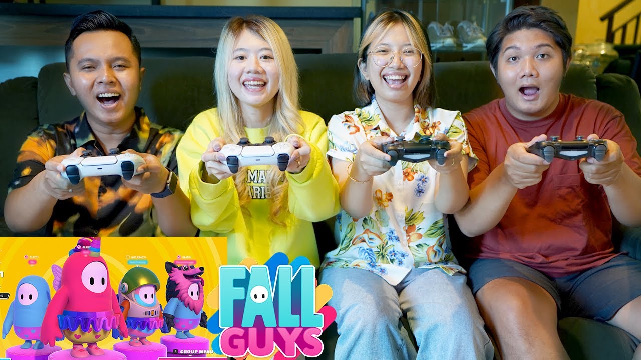 MAIN FALL GUYS RAME-RAME PART 2!! SIAPA YANG JADI JUARA?? - YouTube