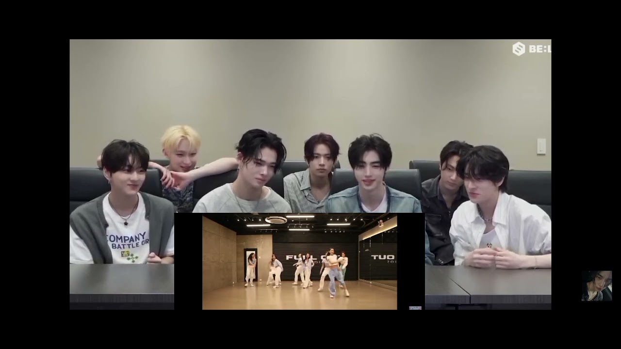 #enhypen react to vini karera practice dance. - YouTube