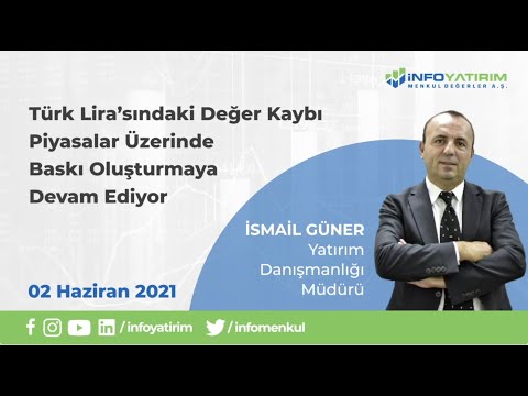 TÜRK LİRASINDAKİ DEĞER KAYBI PİYASALAR ÜZERİNDE BASKI OLUŞTURMAYA DEVAM EDİYOR | İNFO YATIRIM