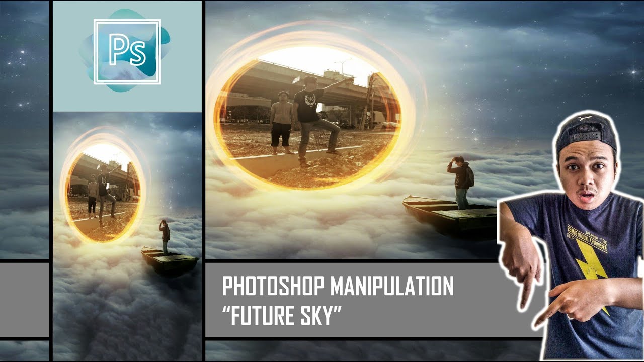Photoshop Tutorial - Future Sky - YouTube