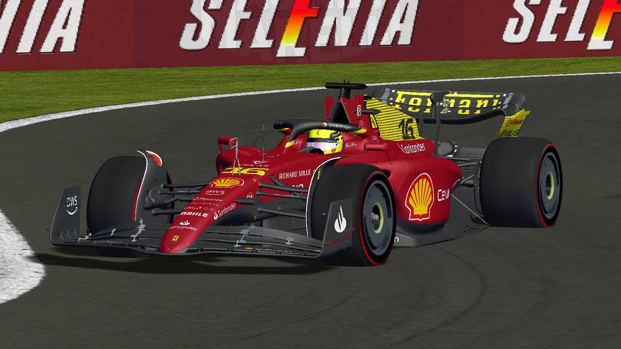 rFactor – F1 2022 by A&M – Charles Leclerc in Monza - YouTube