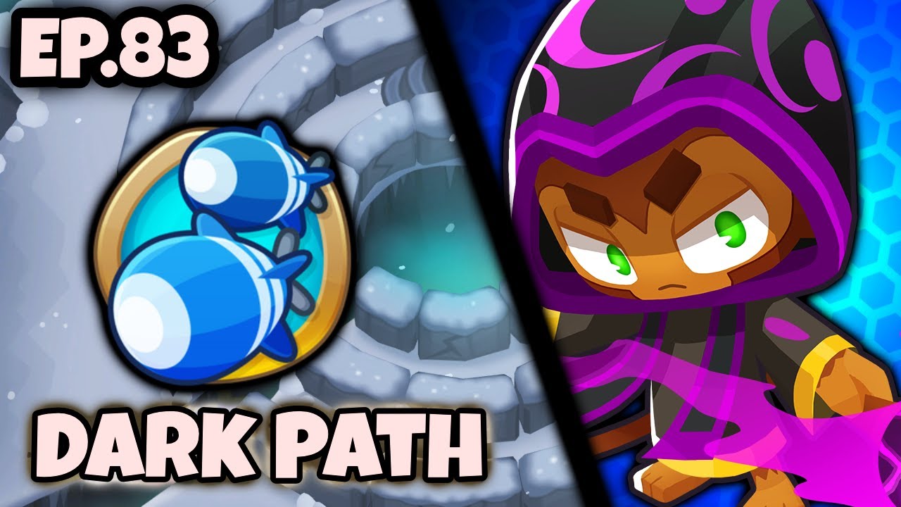 Black Bordering Dark Path! Double HP Moabs Dark Path BTD6 - YouTube