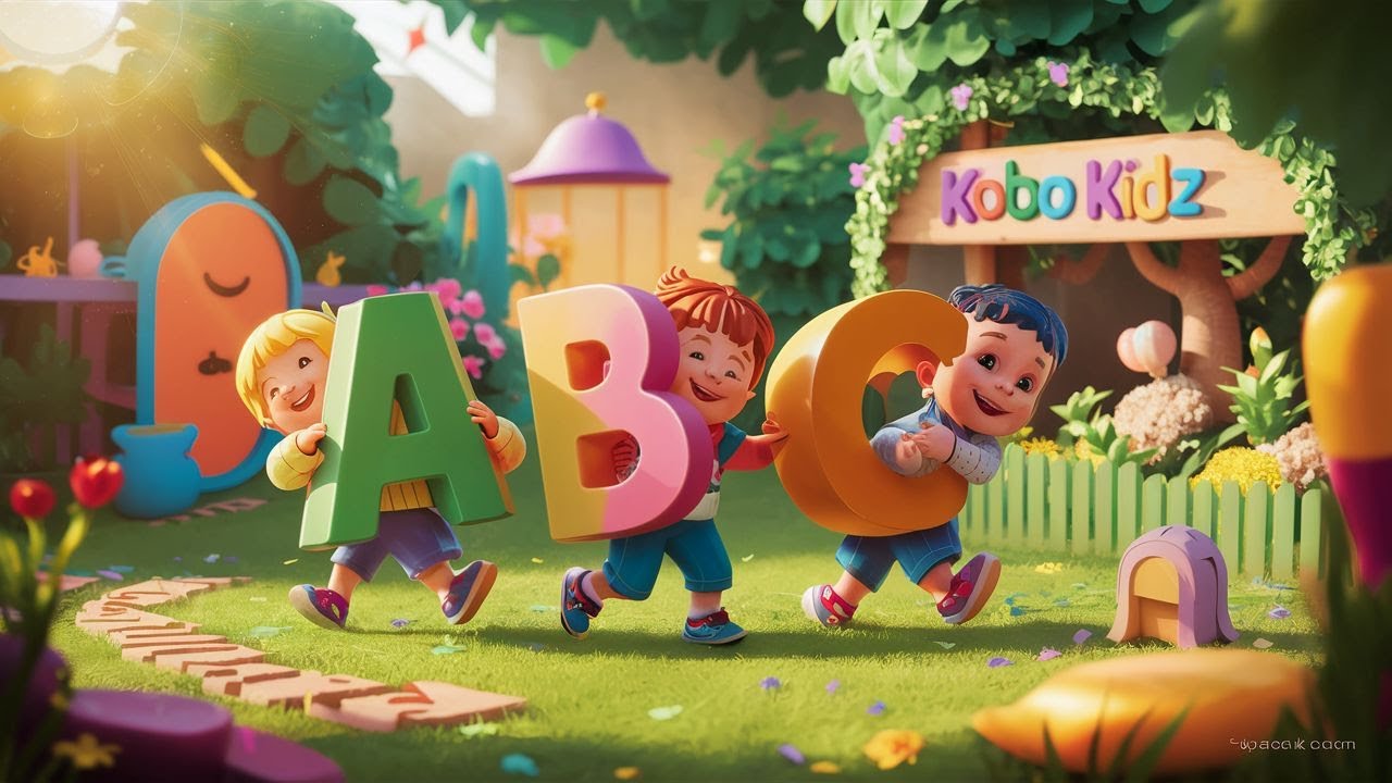 ABC Song Nursery Rhymes with Kobo Kidz | KOBO KIDS Rhymes Song ...