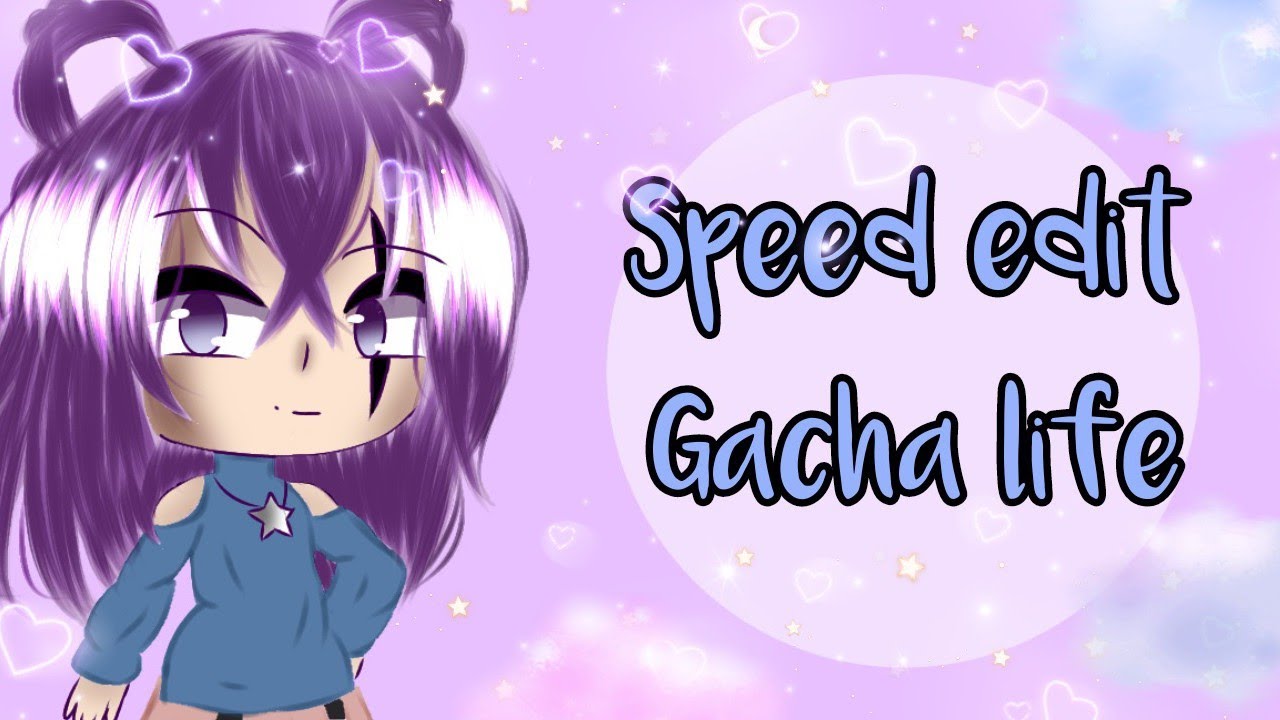 ☁️•Speed edit/Gacha life•💜 - YouTube