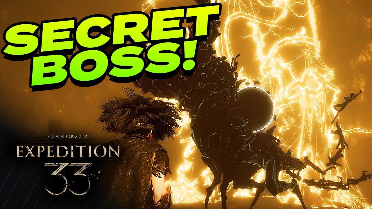 Where to find SECRET BOSS Chromatic Creation | Clair Obscur: Expedition 33 - YouTube