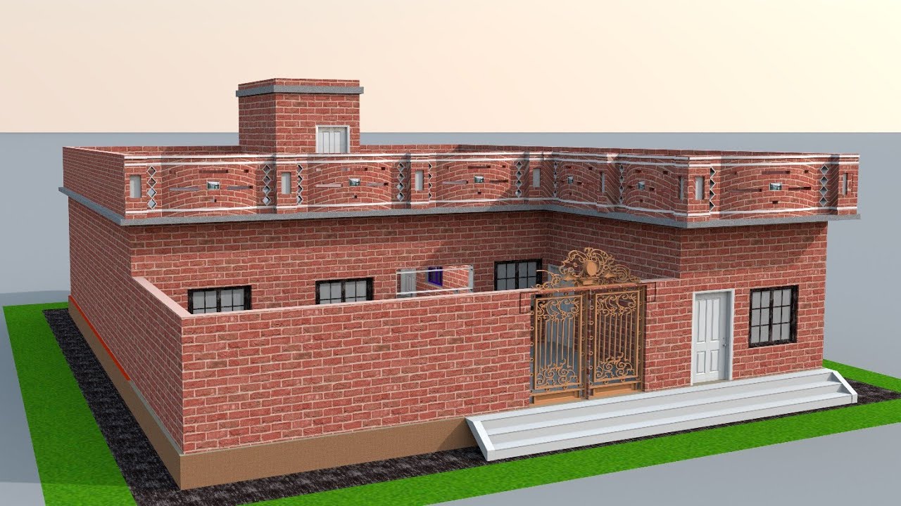 village house plan| smile house new design, simple ghar ka naksha ...