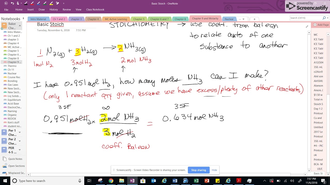 Basic Stoich - YouTube