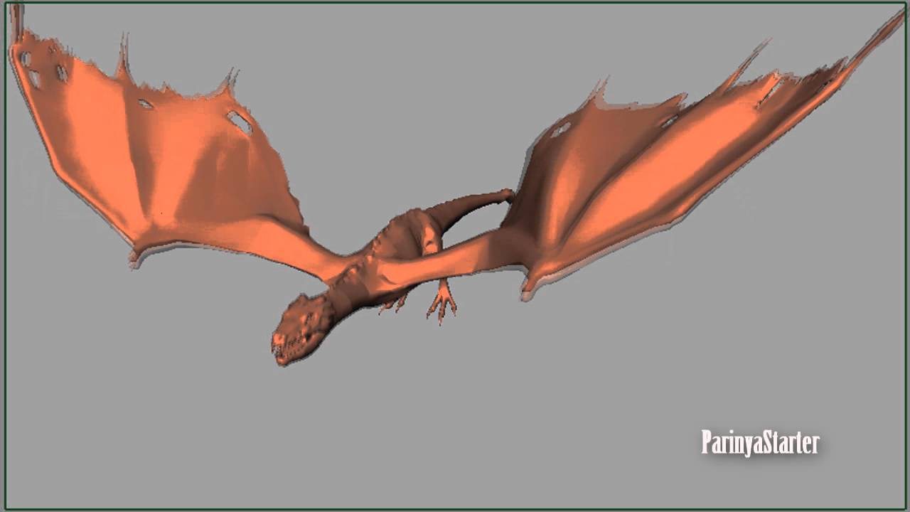 [3D] Dragon Animation - YouTube
