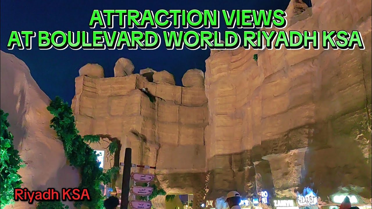 EPI#3 ATTRACTION VIEWS @BOULEVARD WORLD RIYADH KSA... #AMAZONIA AWAKENS ...