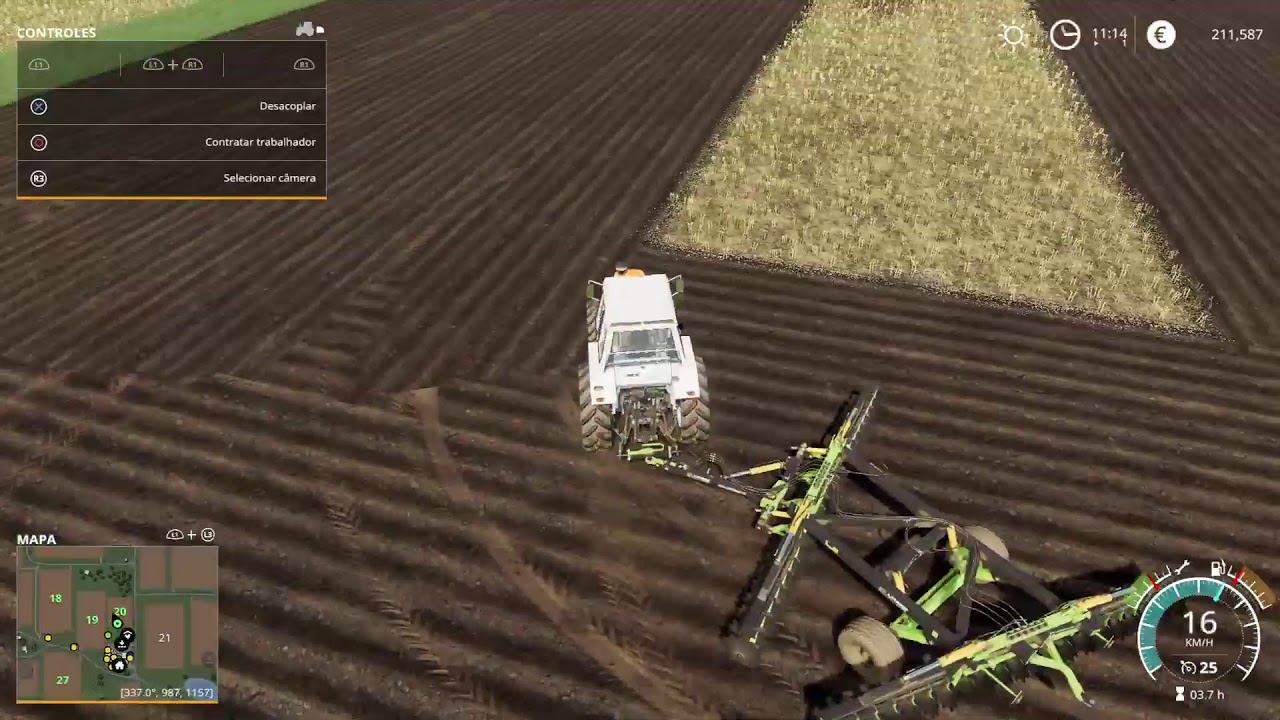 Farming simulator 2019 ps4 dia de colheita - YouTube
