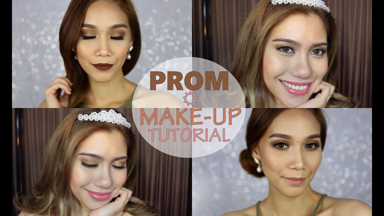 PROM Make-up Tutorial (Collab w/ CoffeeAndSparklesByMimi) - YouTube