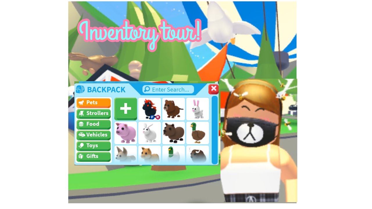 Inventory tour! Adopt me! (Roblox) - YouTube